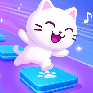 Jump in Rhythm to the Hit! Cat Disco! 🕹️ Play on Kiz10