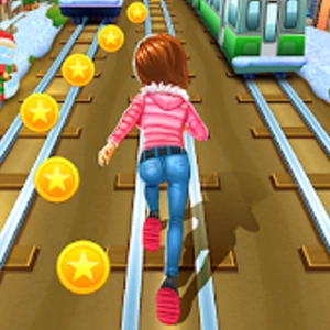 Subway Princess Runner 🕹️ Play on Kiz10