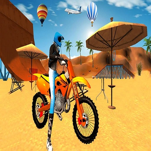 Motocross Beach Game : Bike Stunt Racing 🕹️ Play on Kiz10