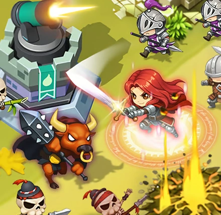 Hero Defence King 🕹️ Play on Kiz10