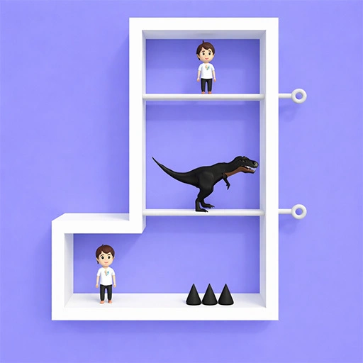 Pin Out Rescue Game 🕹️ Play on Kiz10